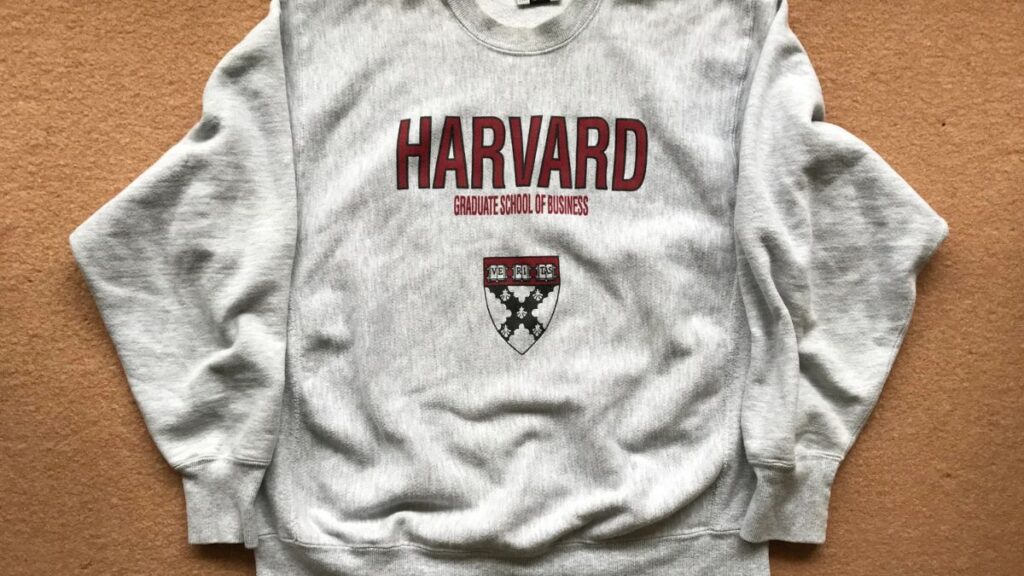 Harvard Business Logn Sleeve School Shirt: Overview